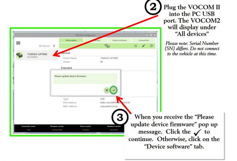 The way to install the VOCOM II (88894000) Firmware – autotool.us